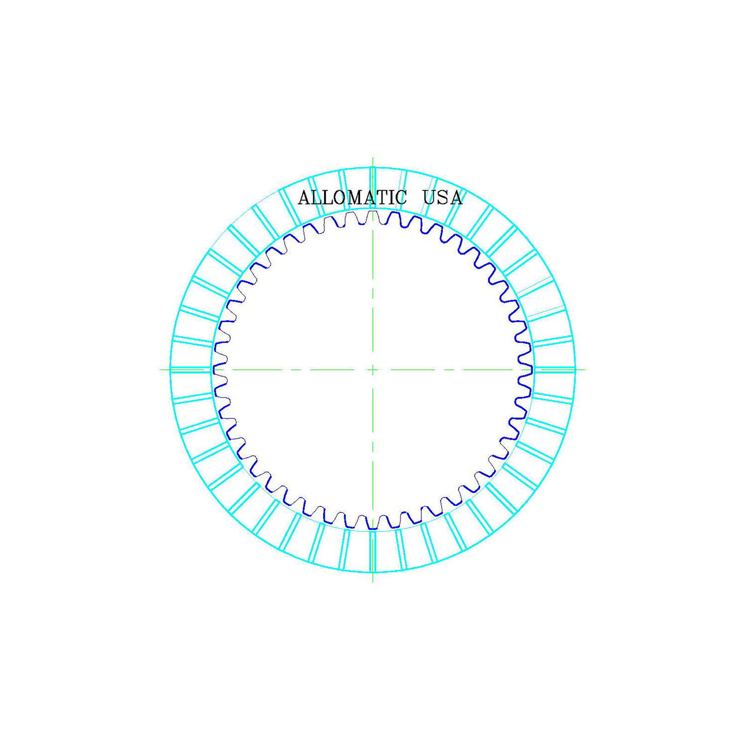 4 SPEED M6HA, MAXA, MDWA 1st, 2nd Friction Clutch Plate