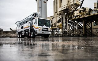 Mack’s Transmission Solution for TerraPro Concrete Pumper Trucks
