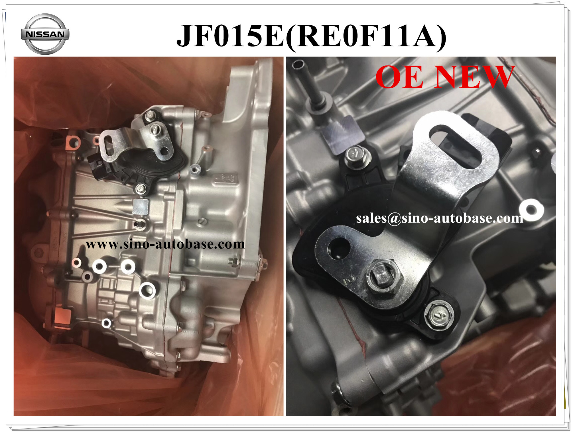 JF015E(RE0F11A) NISSAN Transmission Assembly (OEM NEW)